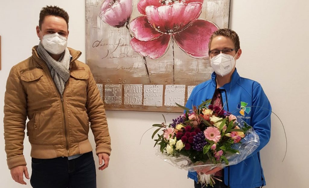 Nicole Bohne seit 10 Jahren im Team – Heinrichs-Gruppe